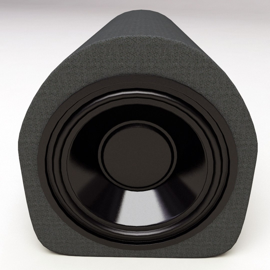 3d Model Subwoofer Prology At-1000