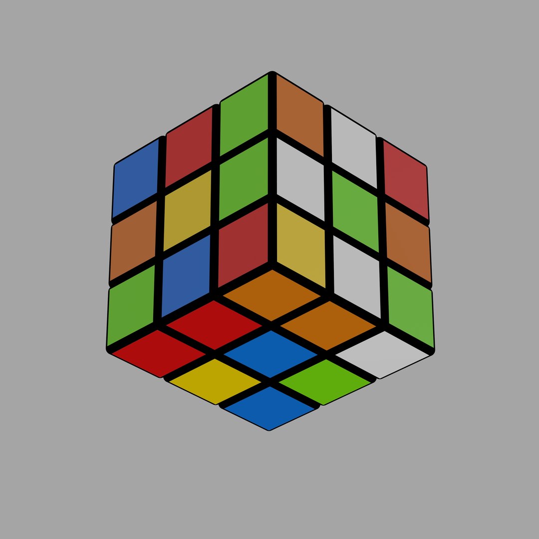 3D Rubick Cube - TurboSquid 2163989