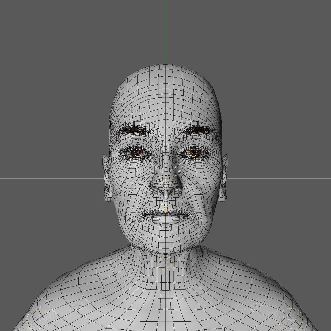 3d Realistic Base Mesh Old