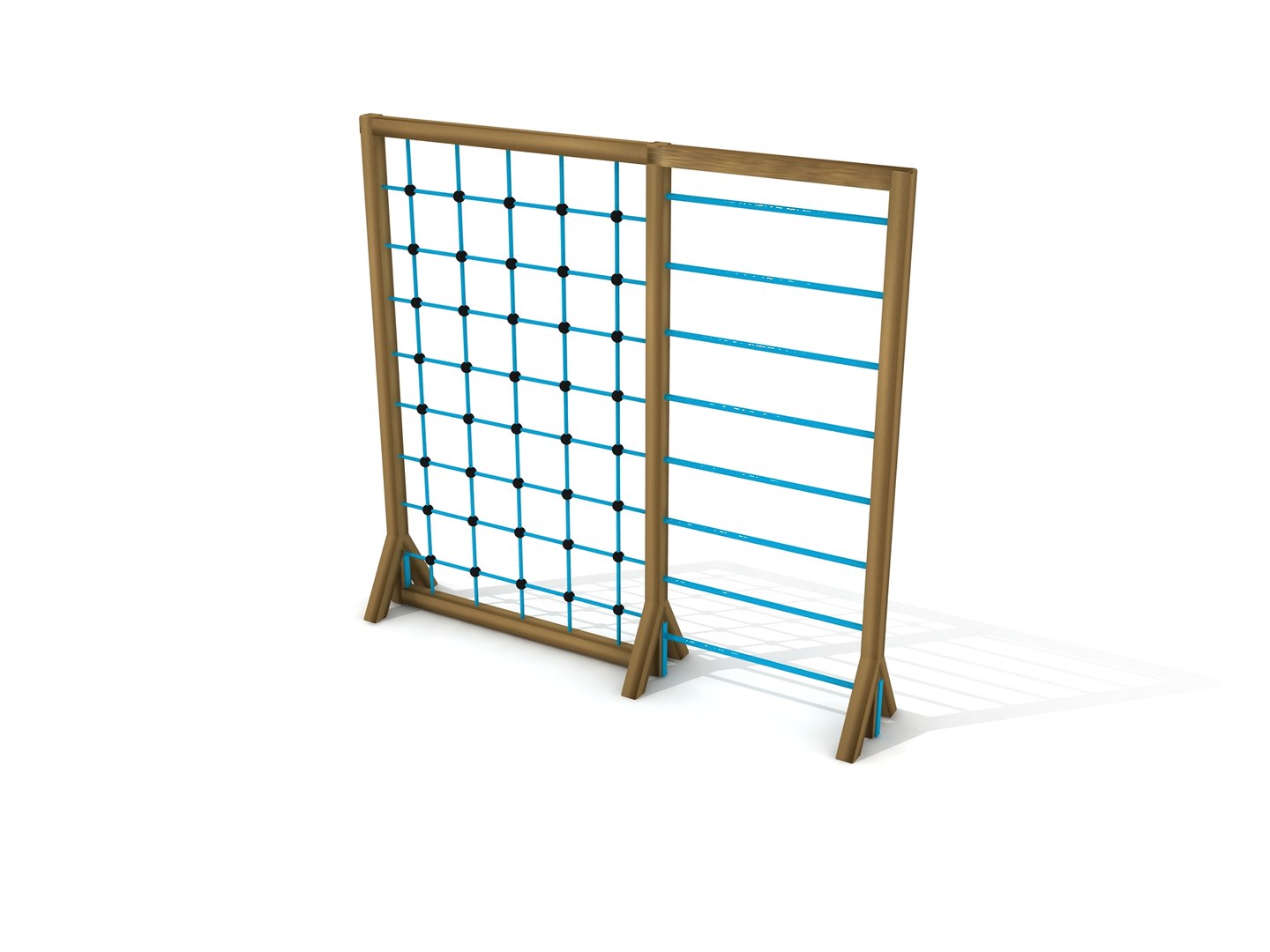 3D wood rope climber play model - TurboSquid 1587757