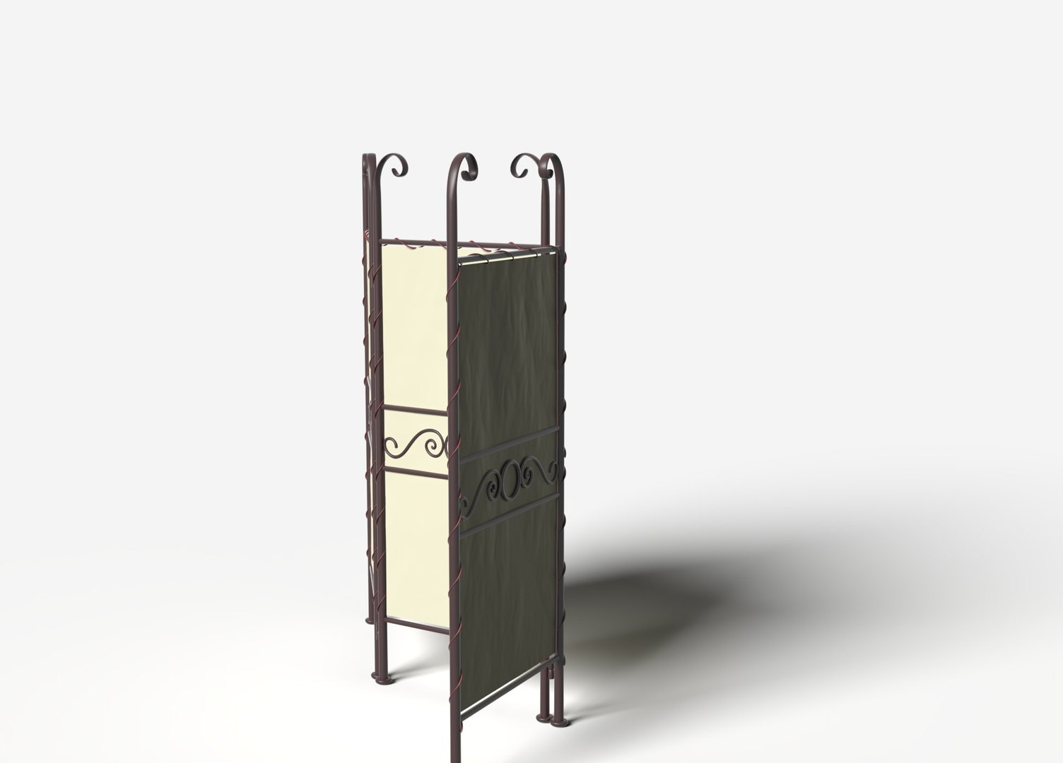 Folding Screen Biombo 3D Model - TurboSquid 1607966