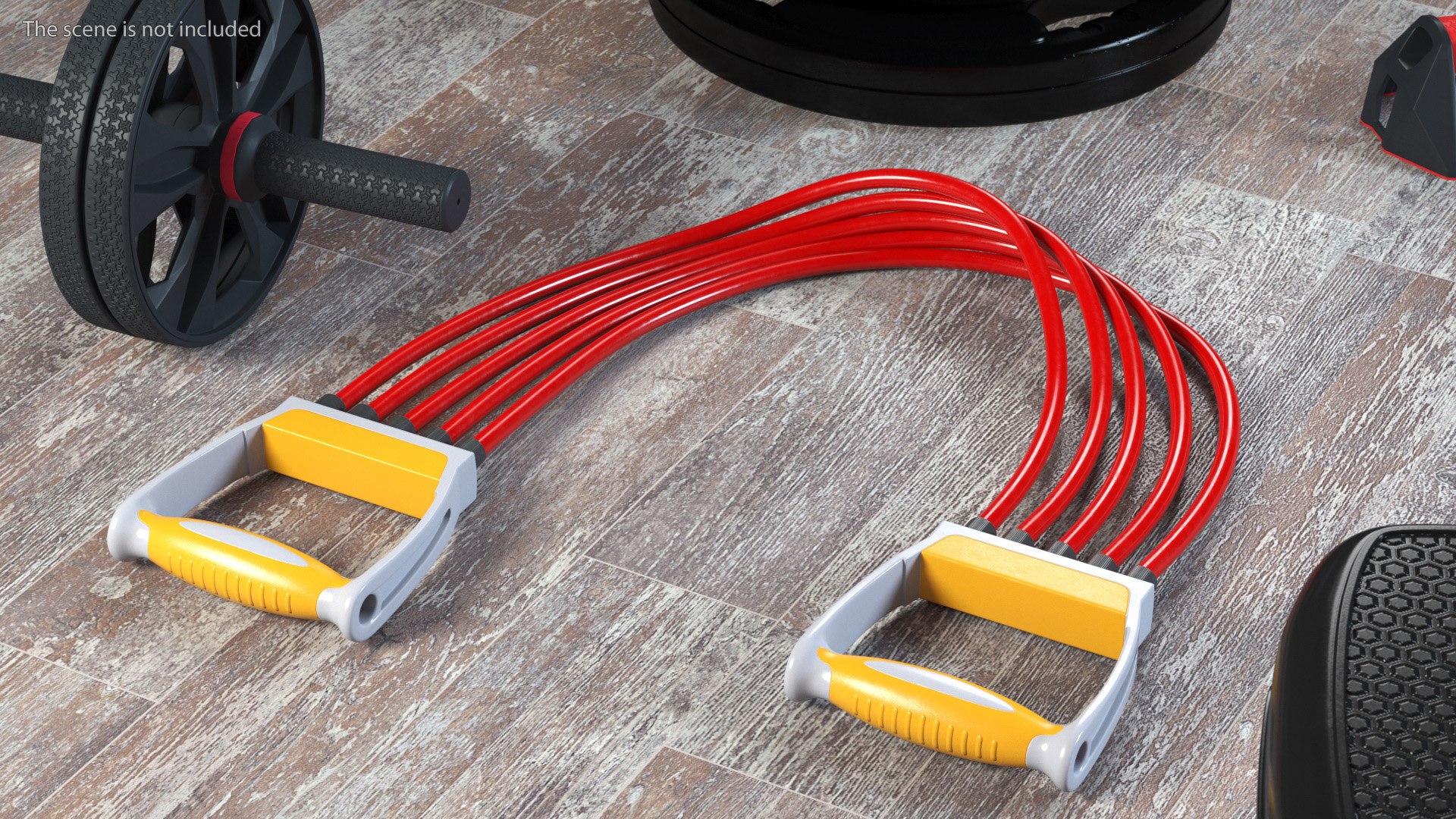 Sport Chest Expander Red 3D Model - TurboSquid 2015271
