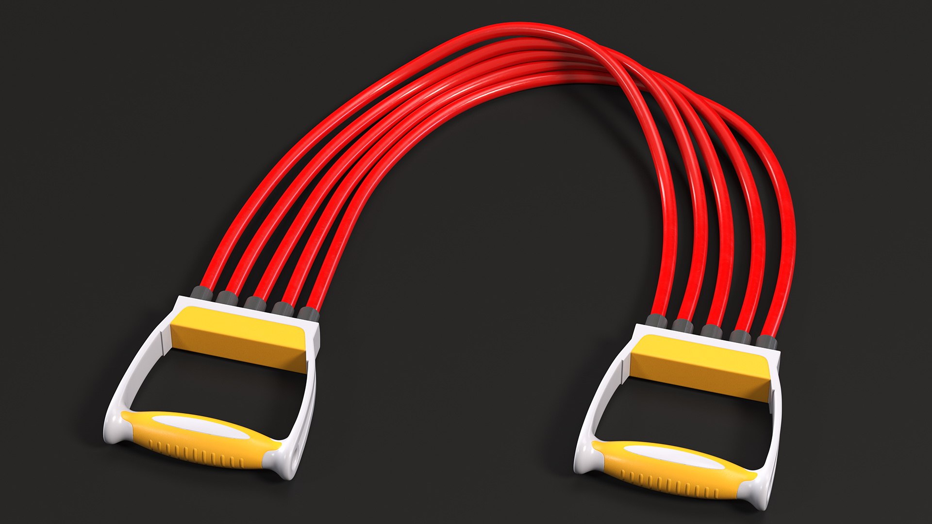 Sport Chest Expander Red 3D Model - TurboSquid 2015271