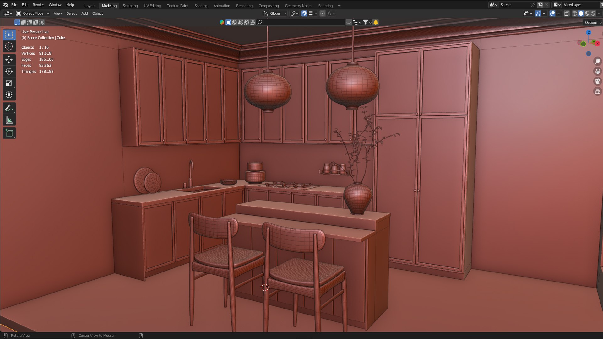 Interior Design 3D Model - TurboSquid 2090681
