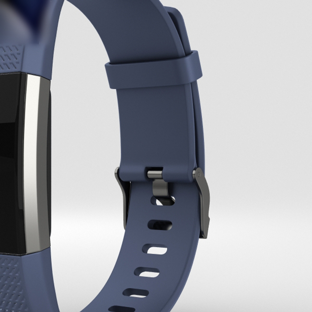 3D model fitbit charge 2 - TurboSquid 1370294