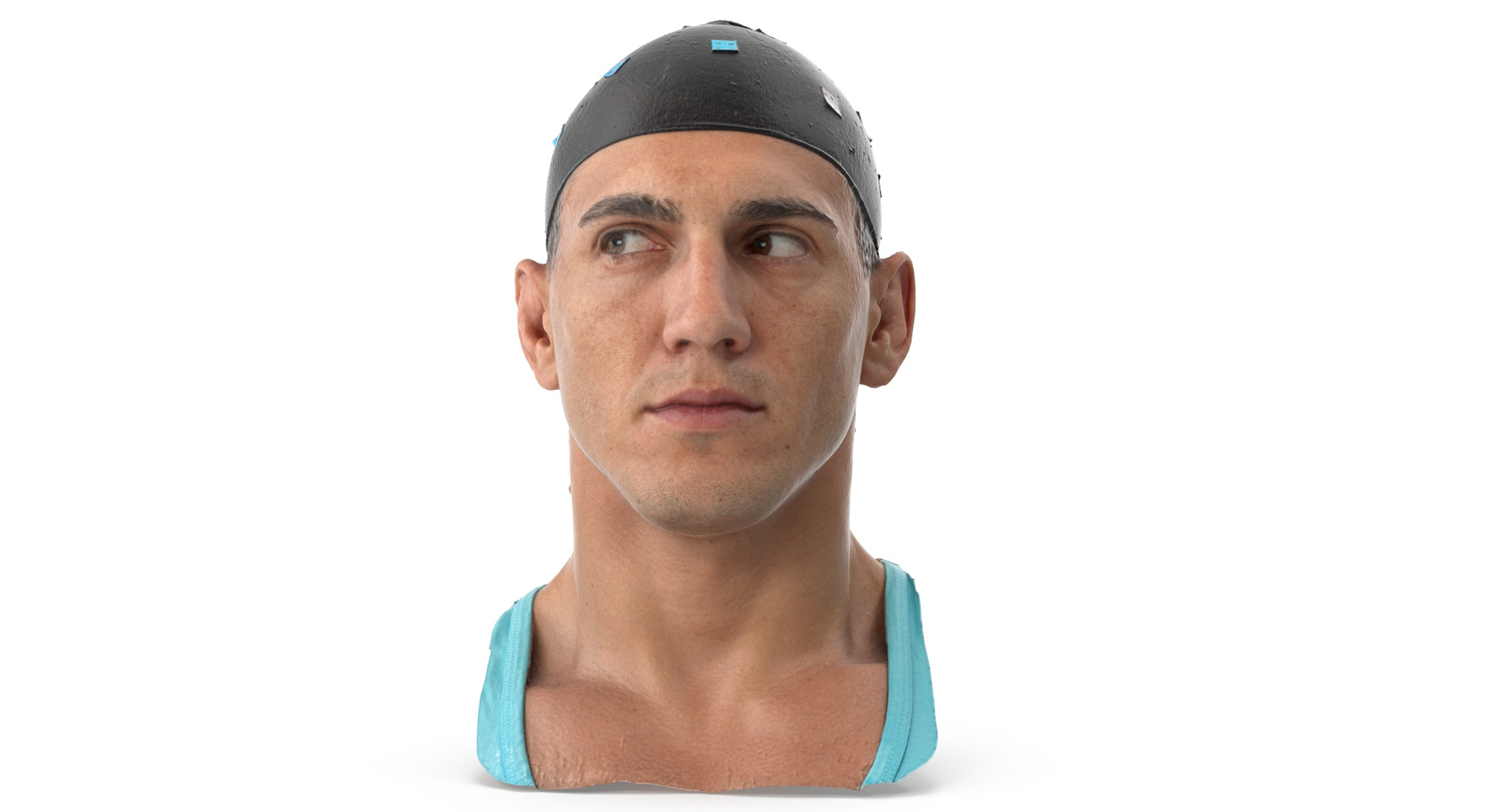 3D mike human head eyes - TurboSquid 1622427