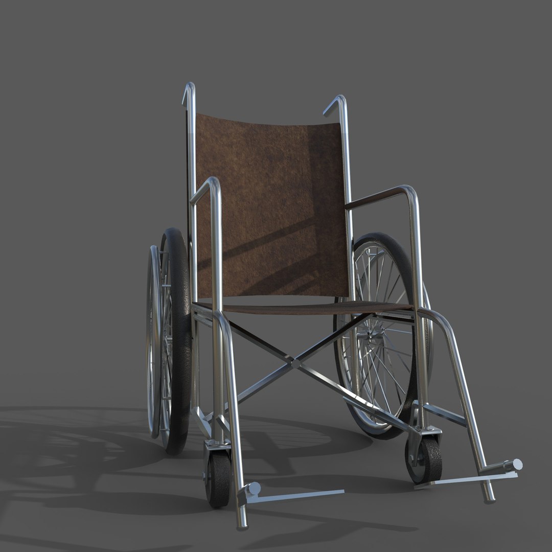 Wheelchair 3D - TurboSquid 2252899