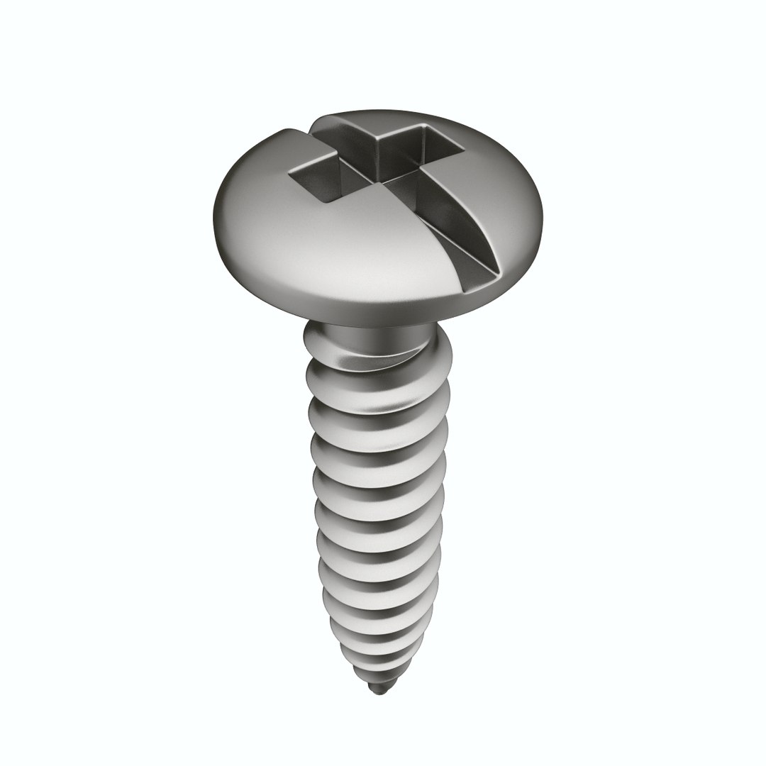 3D Screw Model - TurboSquid 926135