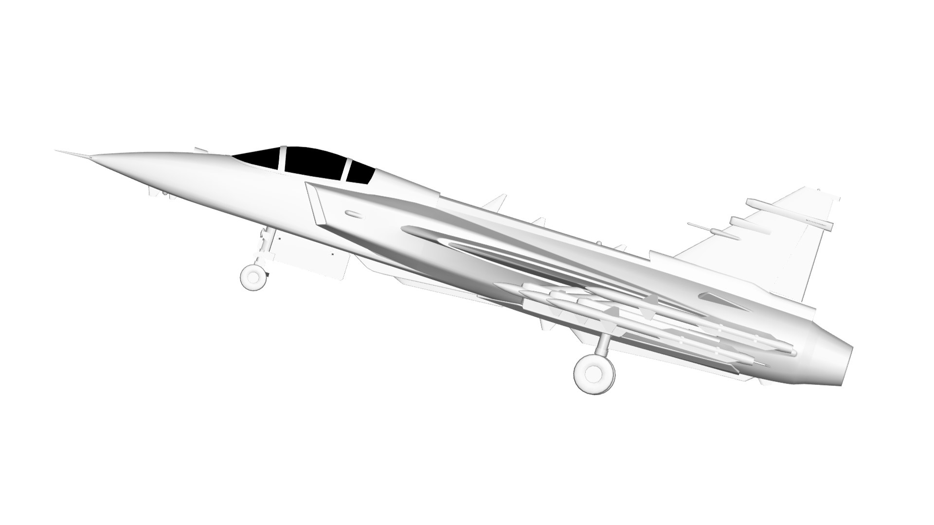 CS7 Thunderhawk 3D Model - TurboSquid 1986733