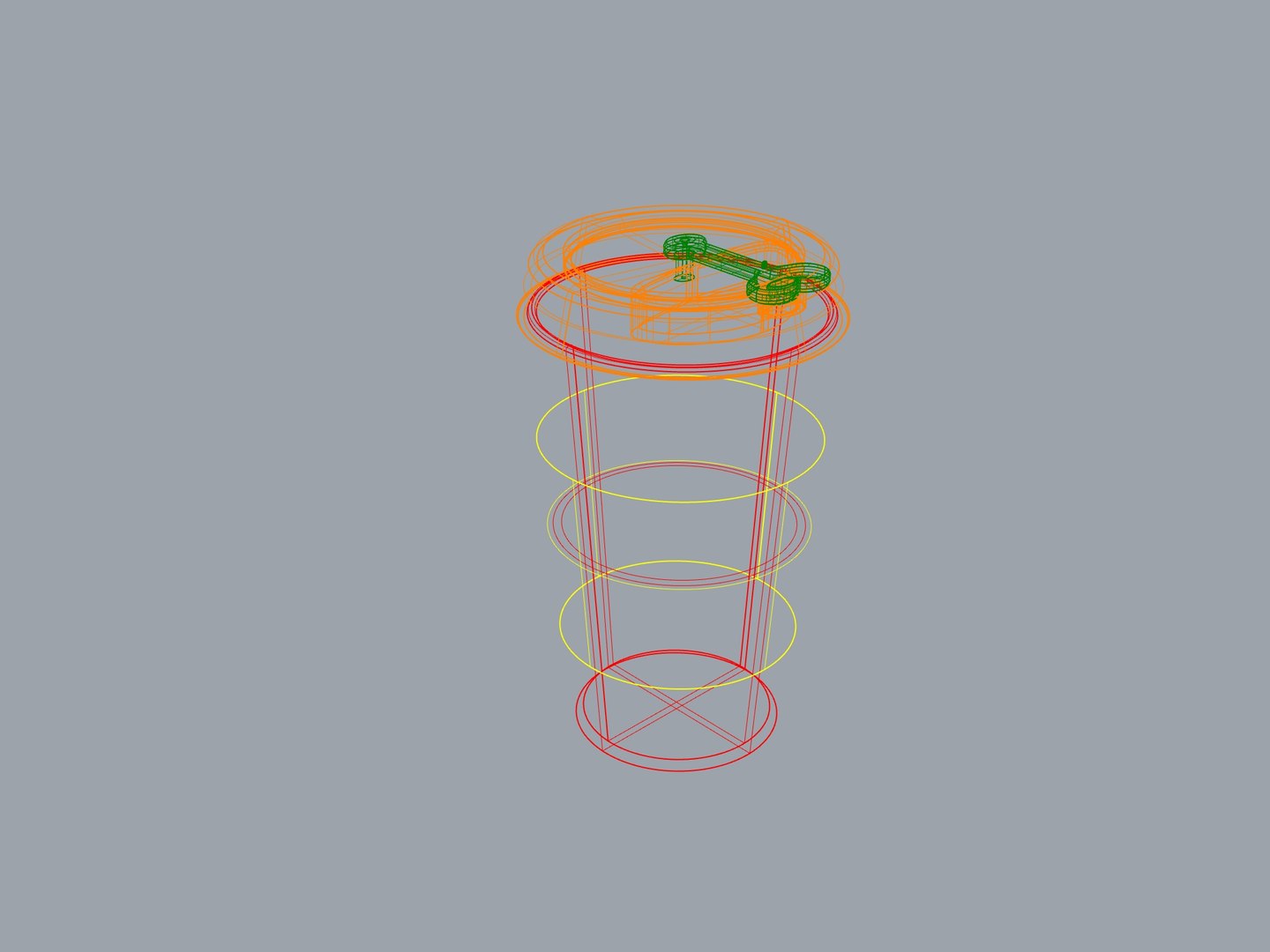 Coffee Paper Cup With Lid and Stopper 3D model - TurboSquid 2135372