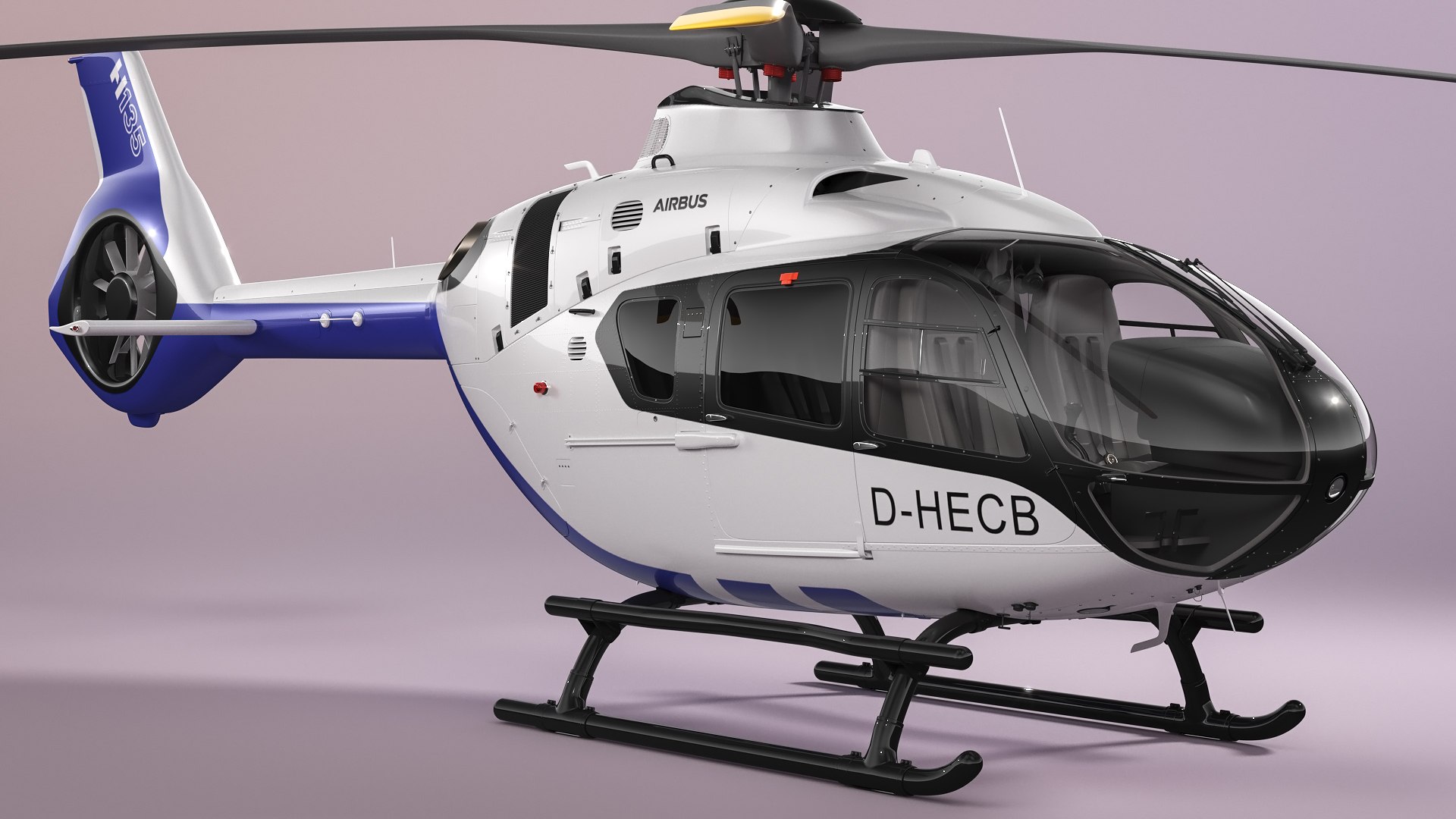 3D Airbus Helicopter H135 Model - TurboSquid 2179636