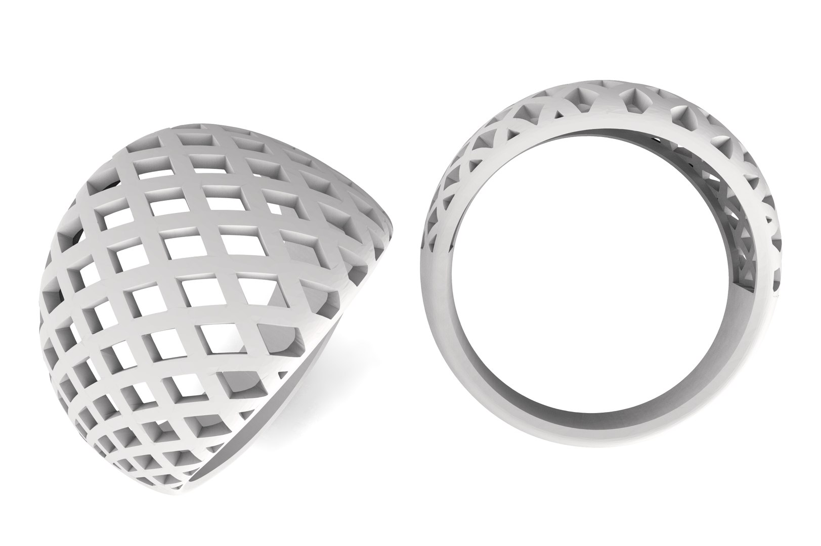3D ring form grid model - TurboSquid 1298023