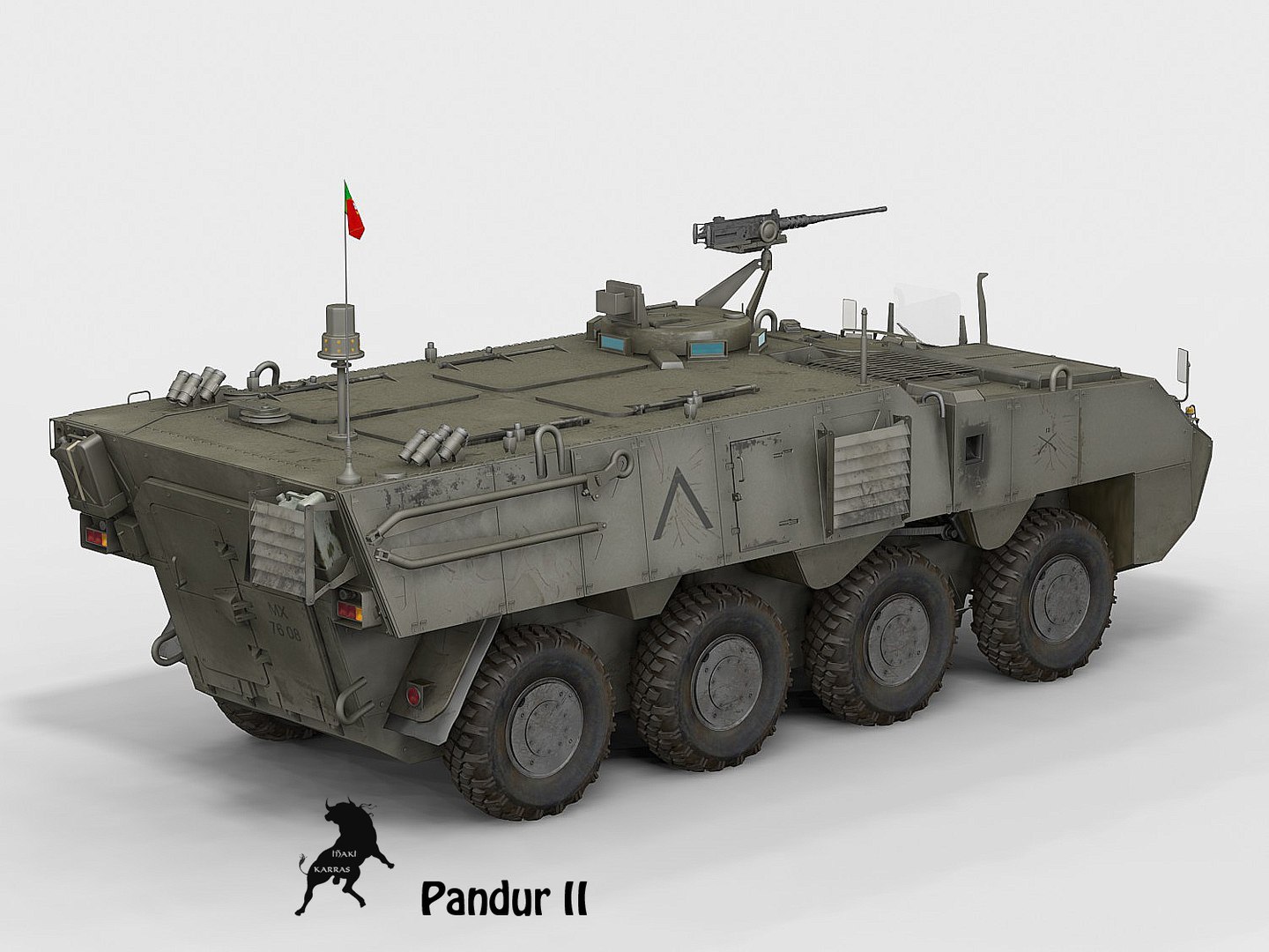 3d Model Pandur