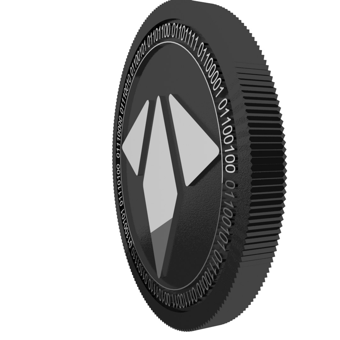 3D model rae token black coin - TurboSquid 1625031