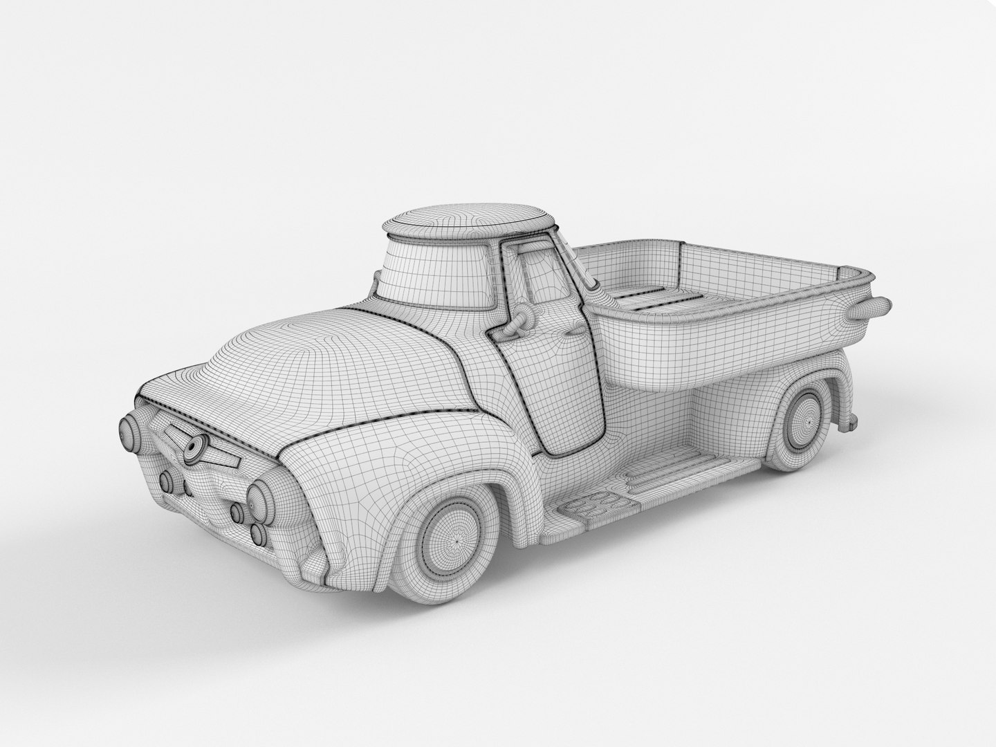 3D Model Truck Fallout 4 - TurboSquid 1695508