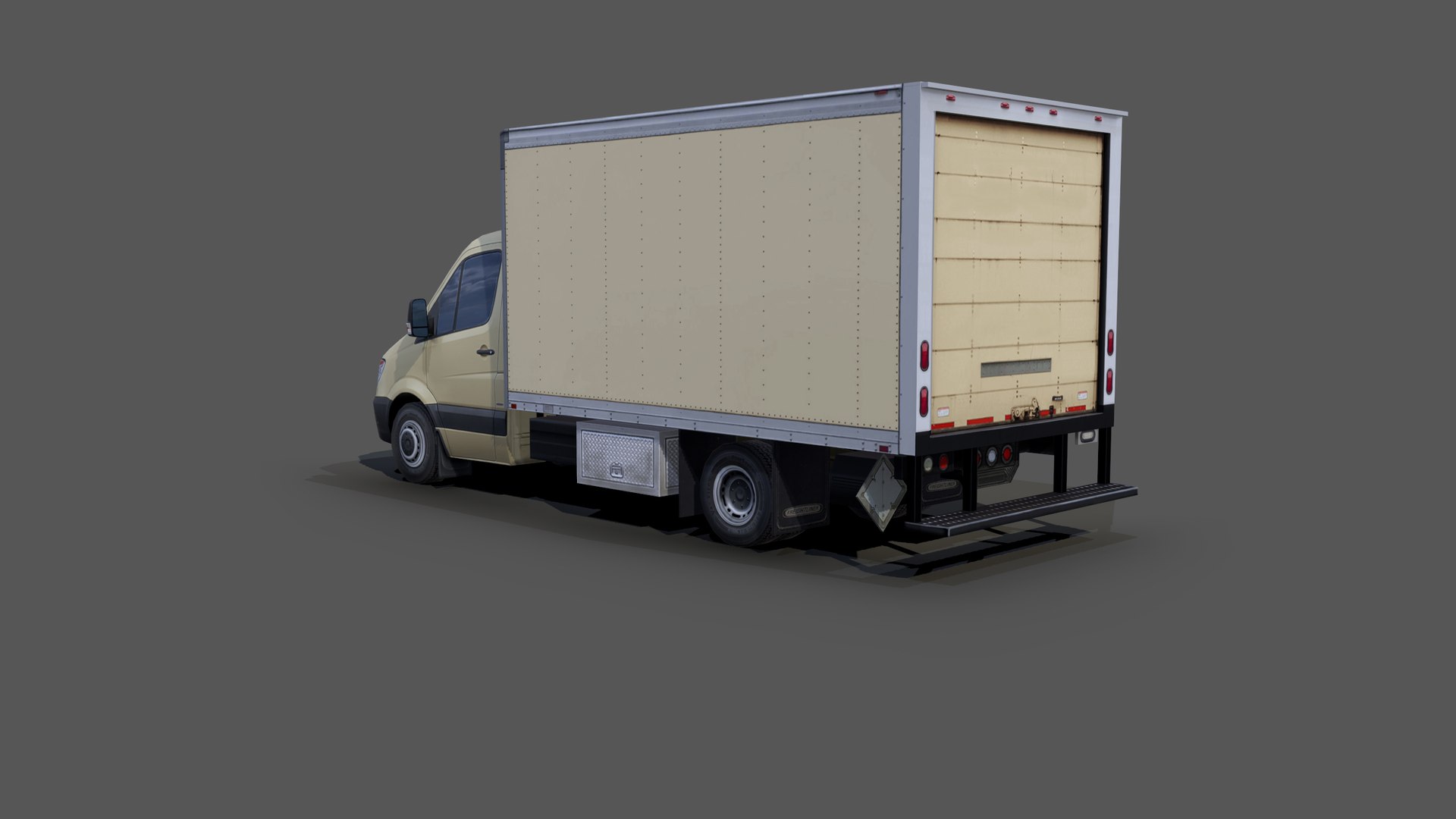 Freightliner Sprinter 3500 Cargo Box S02 2006 3D Model - TurboSquid 1854589