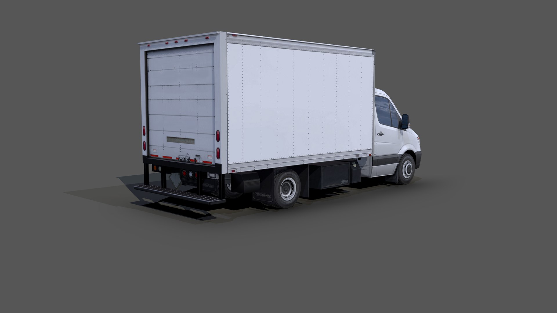 Freightliner Sprinter 3500 Cargo Box S02 2006 3D Model - TurboSquid 1854589