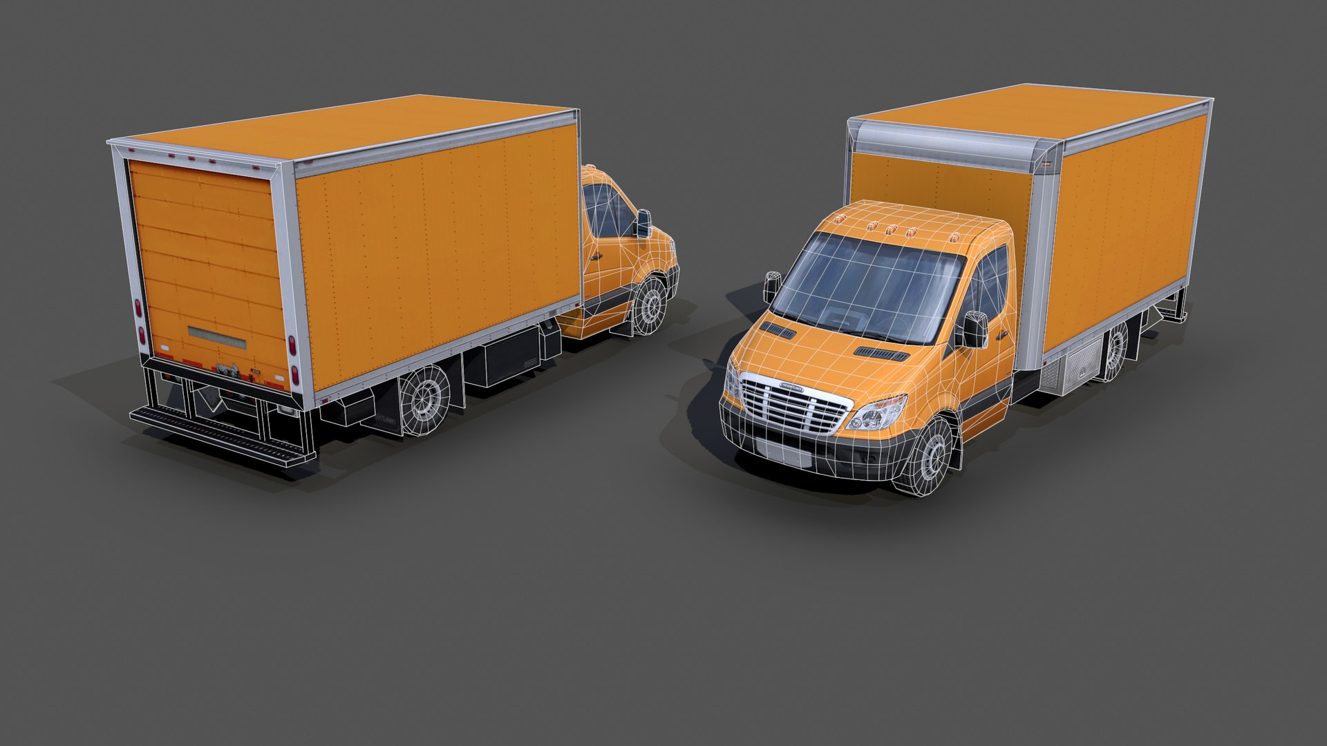 Freightliner Sprinter 3500 Cargo Box S02 2006 3D Model - TurboSquid 1854589