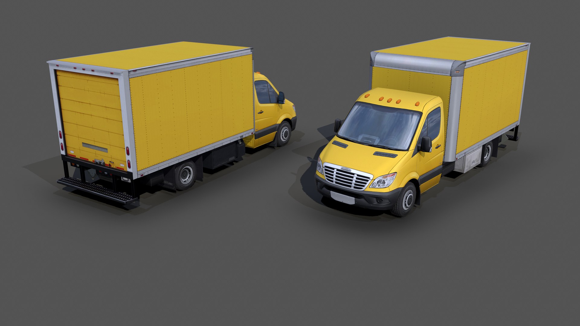 Freightliner Sprinter 3500 Cargo Box S02 2006 3D Model - TurboSquid 1854589