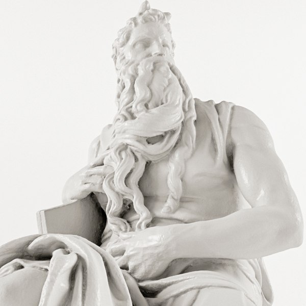 Michelangelo - moses 3D model - TurboSquid 1150464