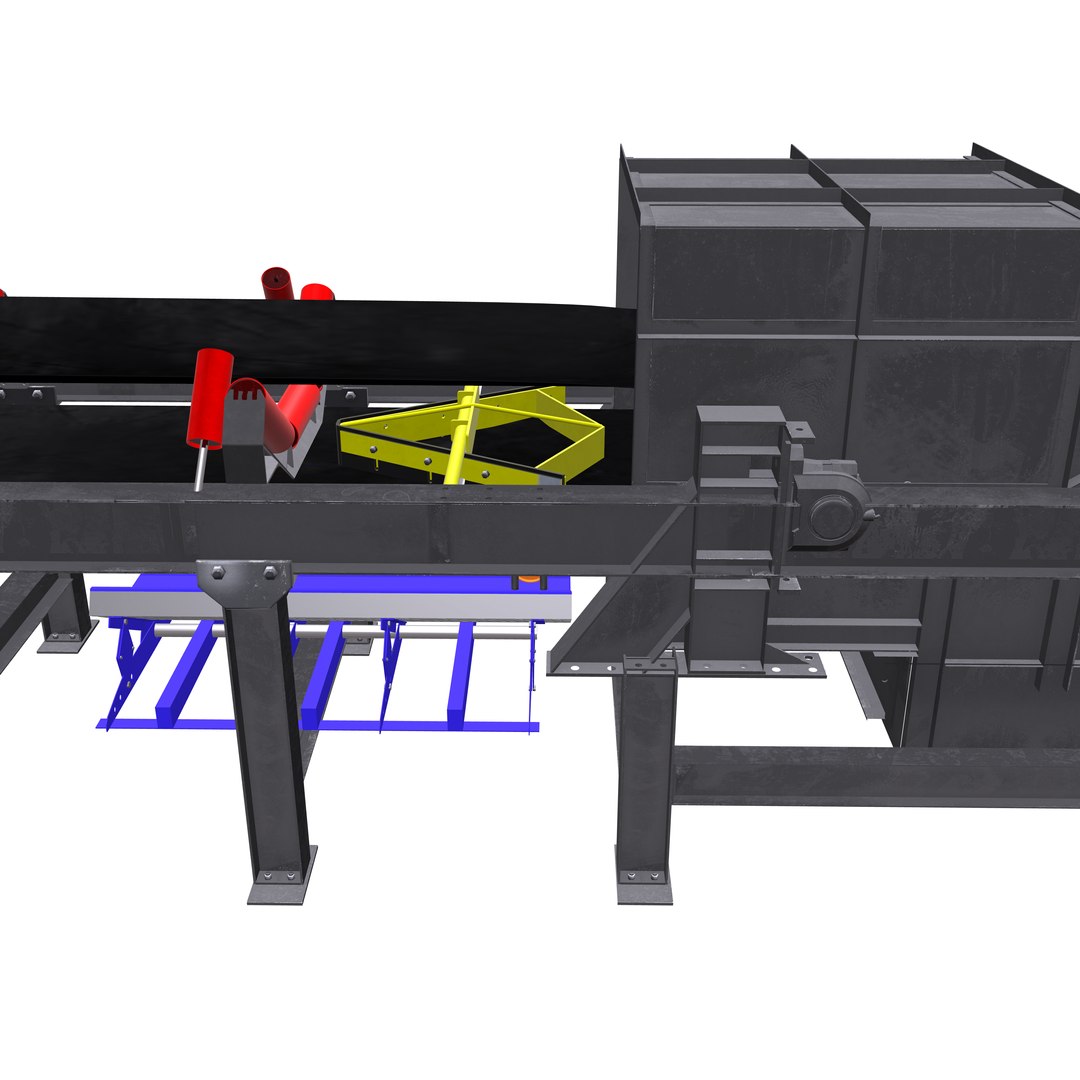 3D Conveyor System - TurboSquid 2335625