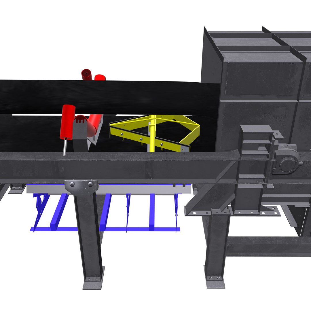 3D Conveyor System - TurboSquid 2335625
