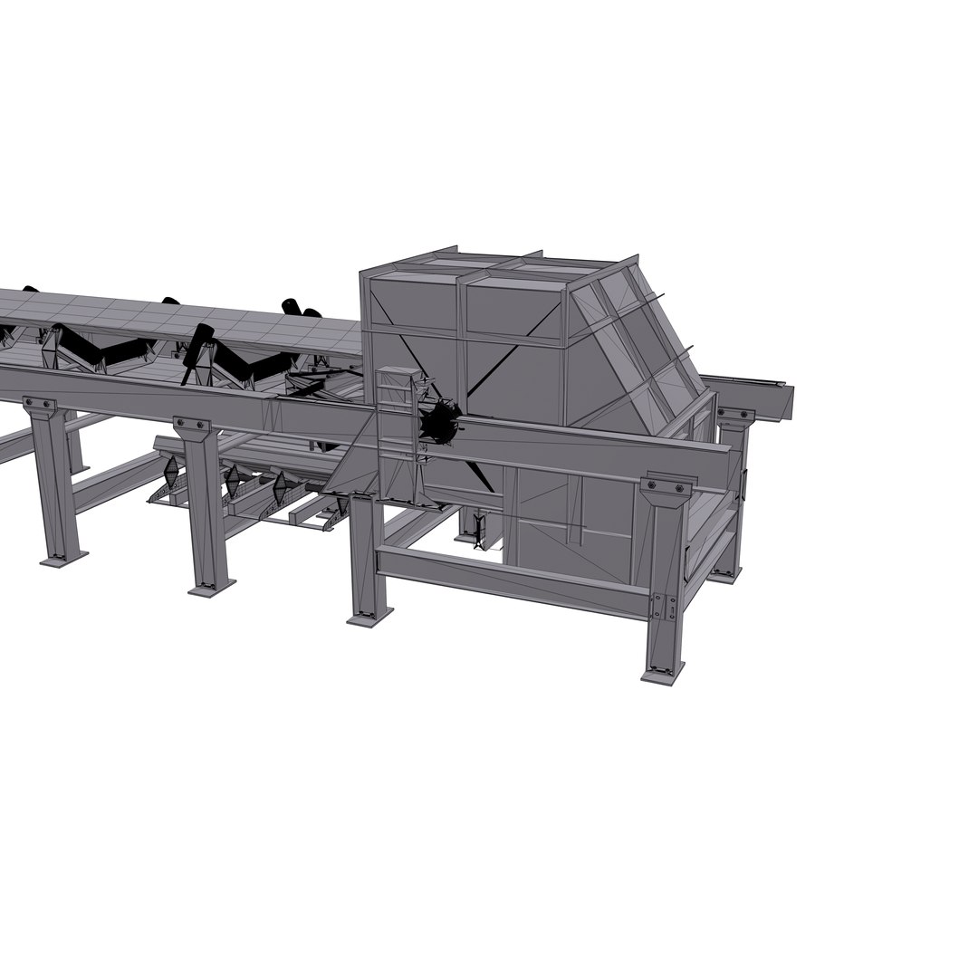 3D Conveyor System - TurboSquid 2335625