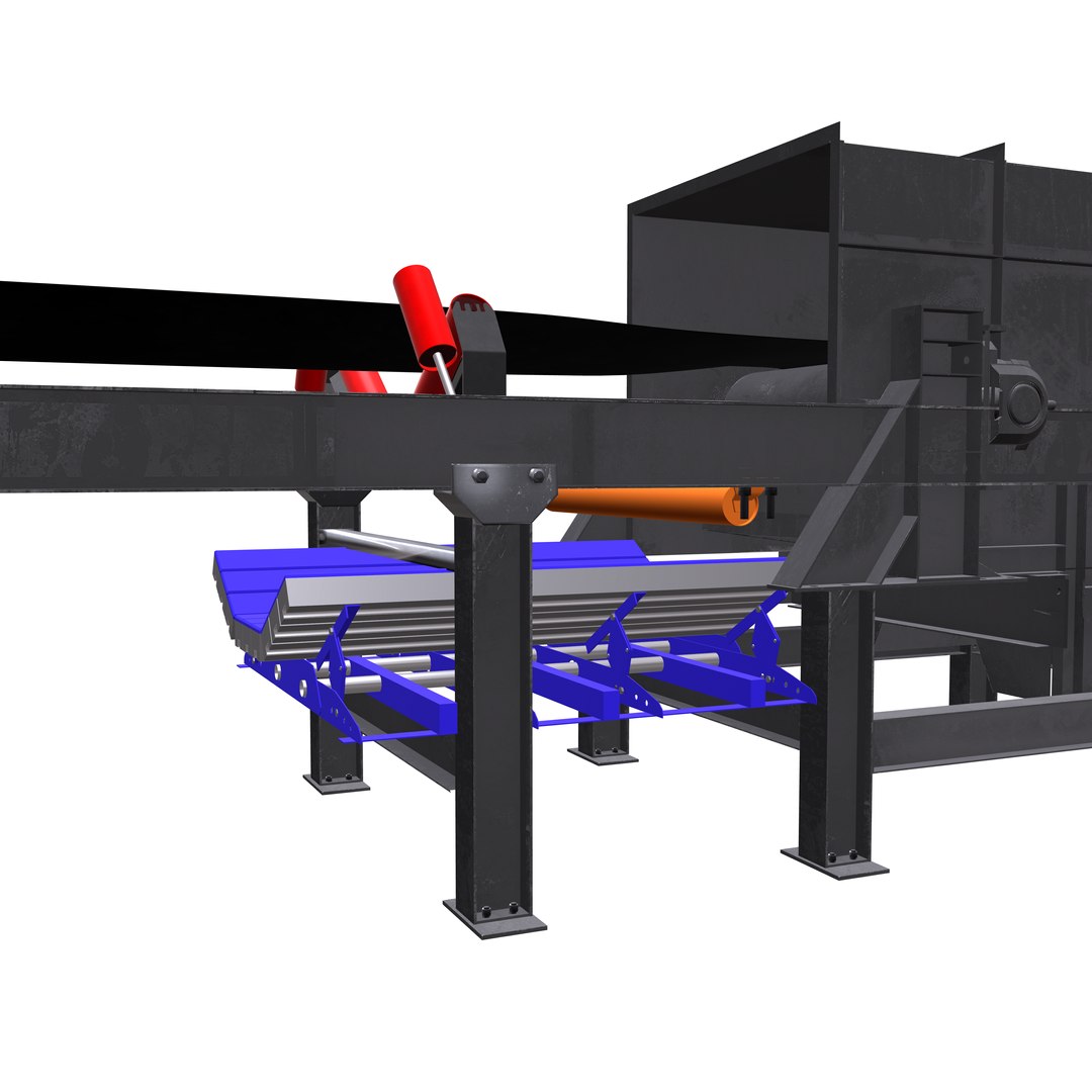 3D Conveyor System - TurboSquid 2335625