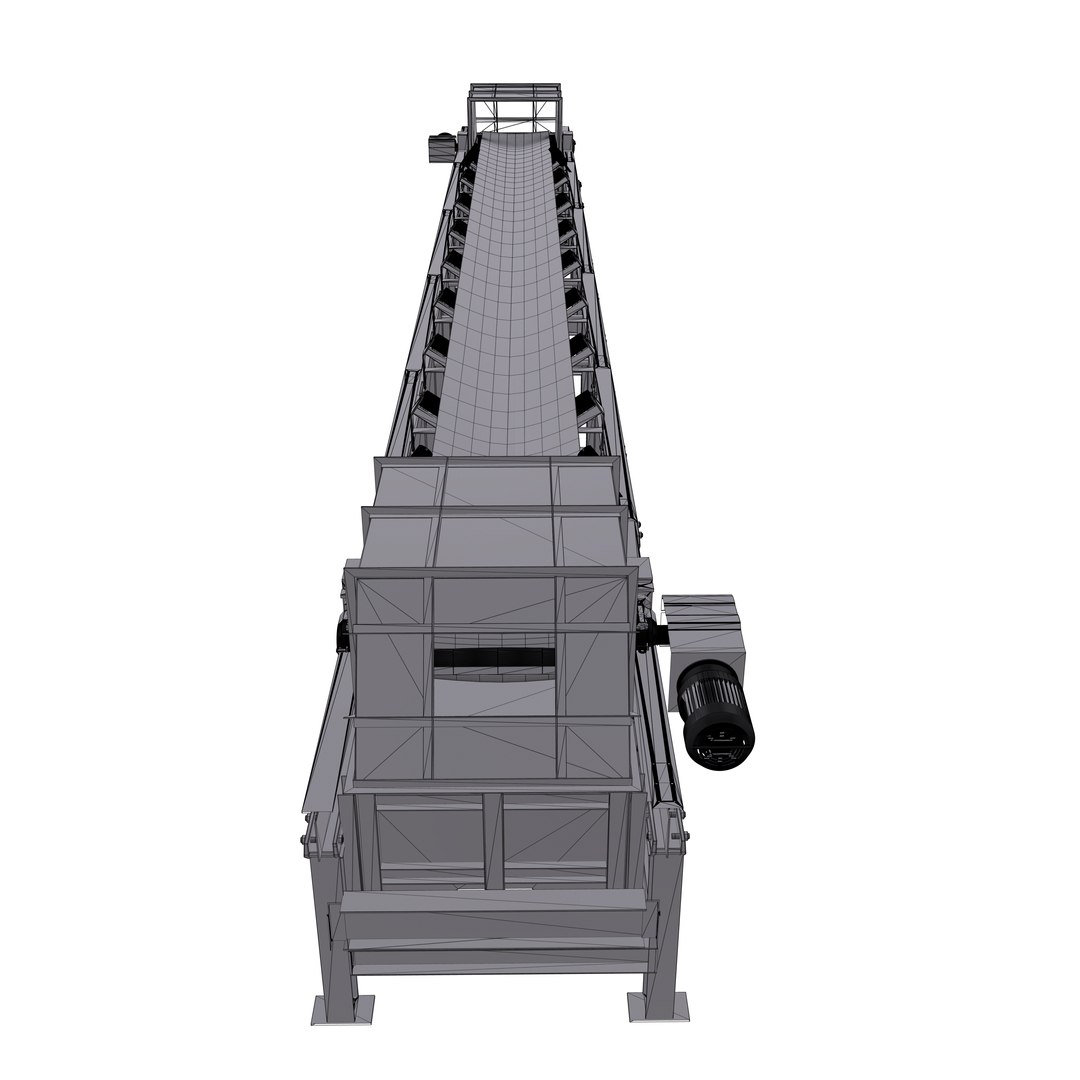 3D Conveyor System - TurboSquid 2335625