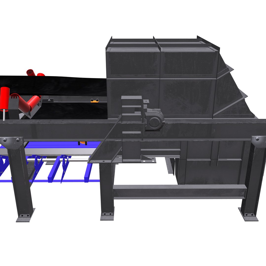 3D Conveyor System - TurboSquid 2335625