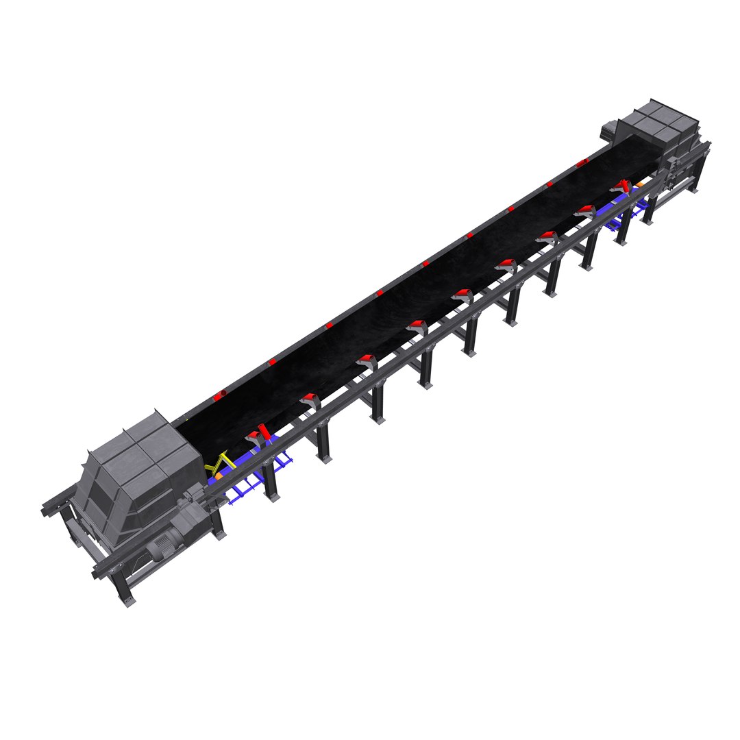 3D Conveyor System - TurboSquid 2335625