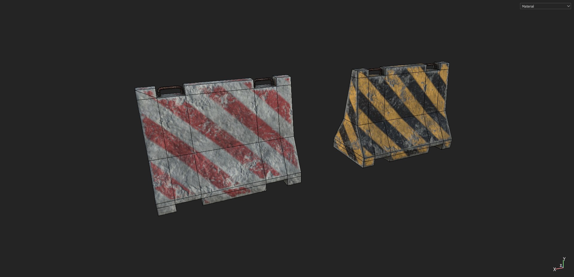 3D model Barriers Pack - TurboSquid 2099717