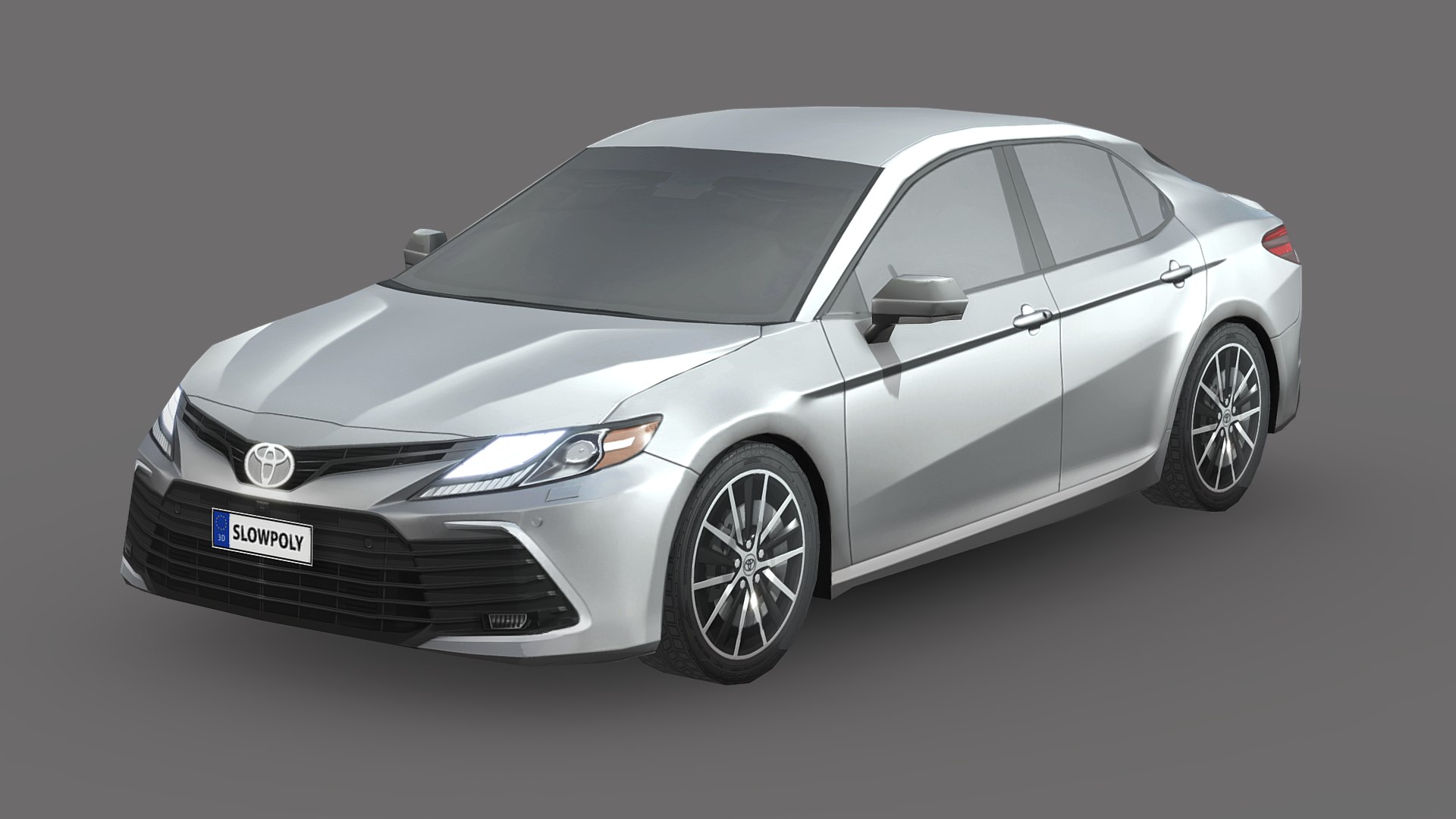Toyota Camry LE Hybrid 2023 3D Model - TurboSquid 2150450