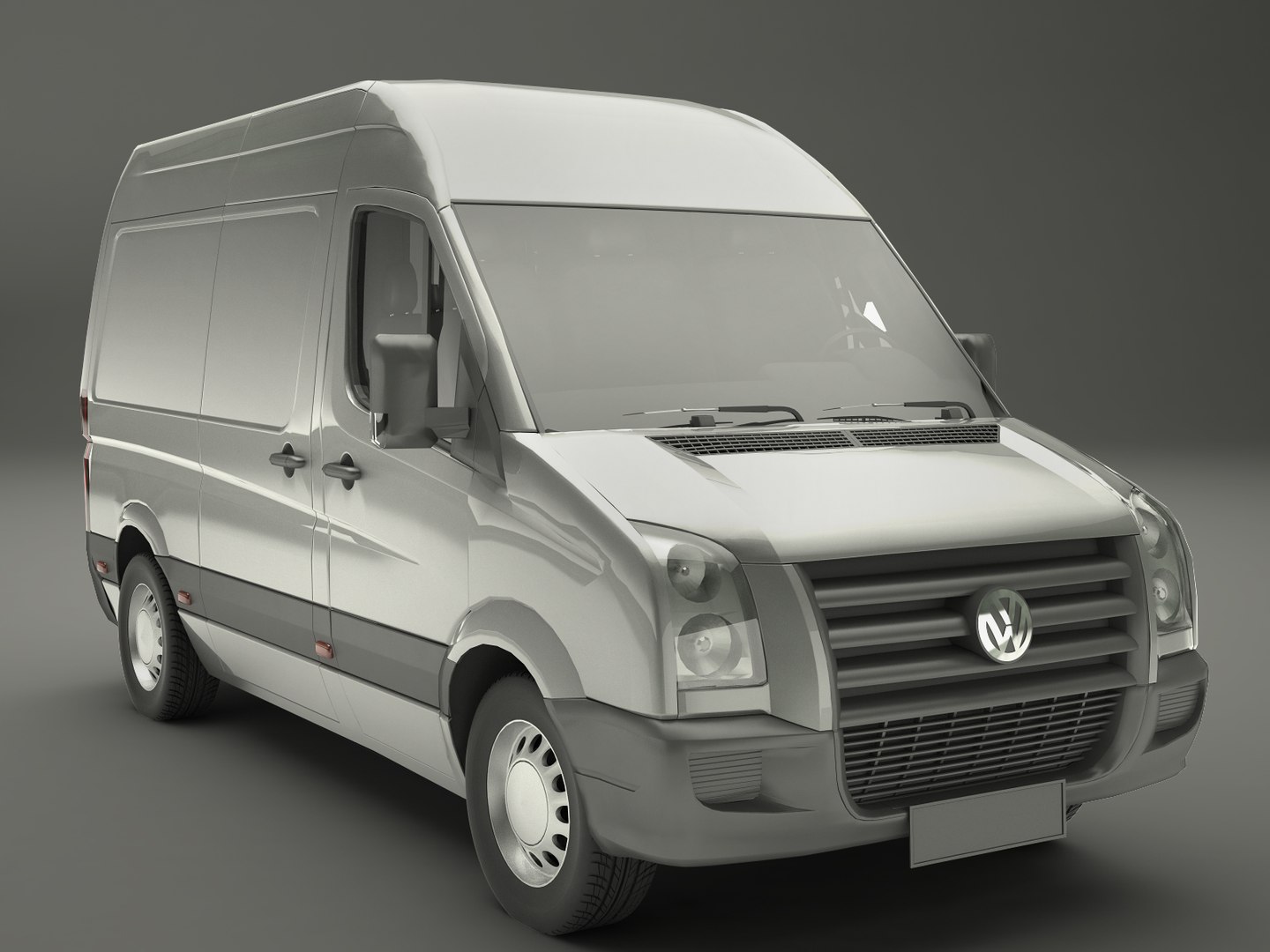 German Van 3d Model