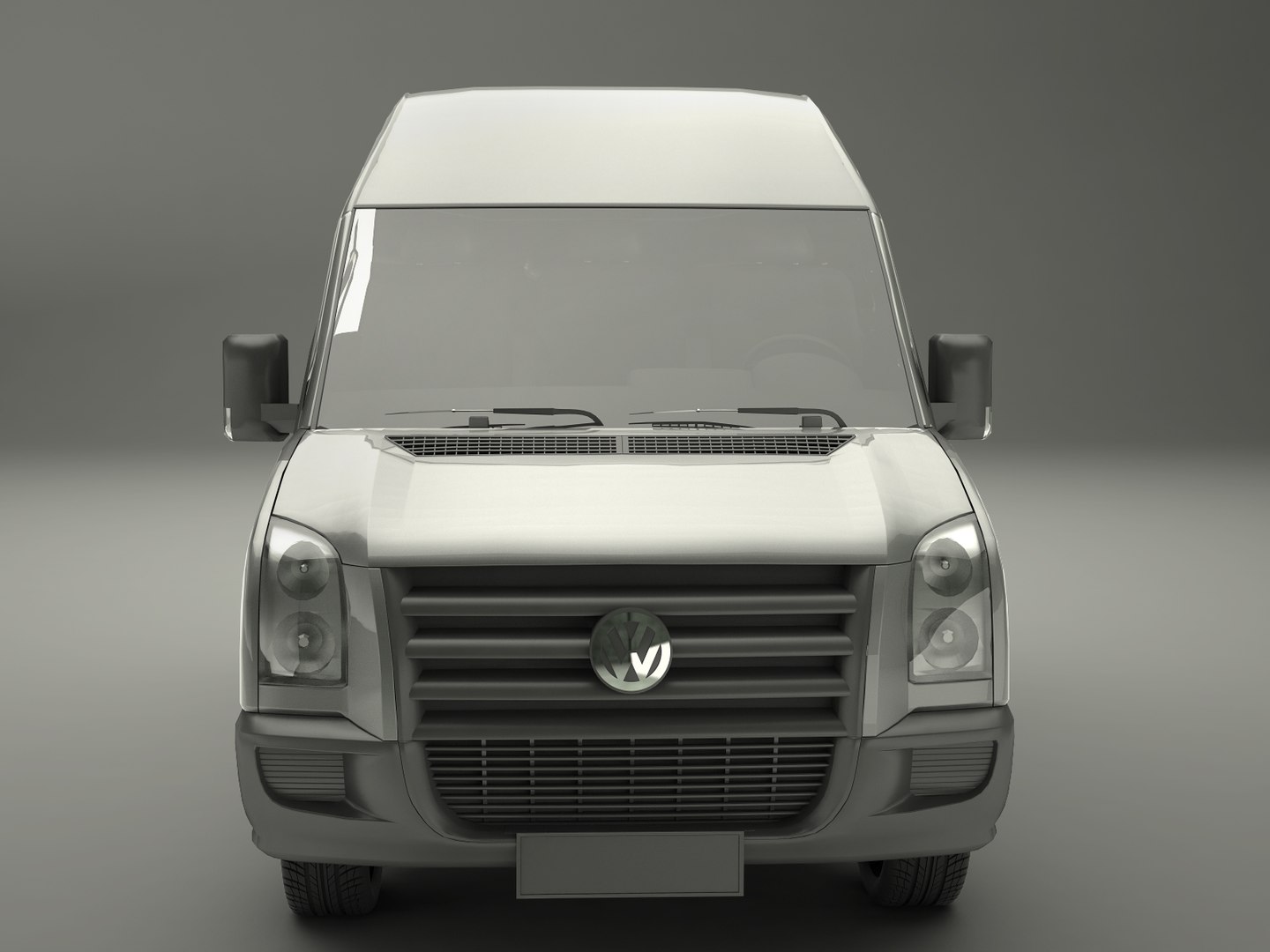 German Van 3d Model