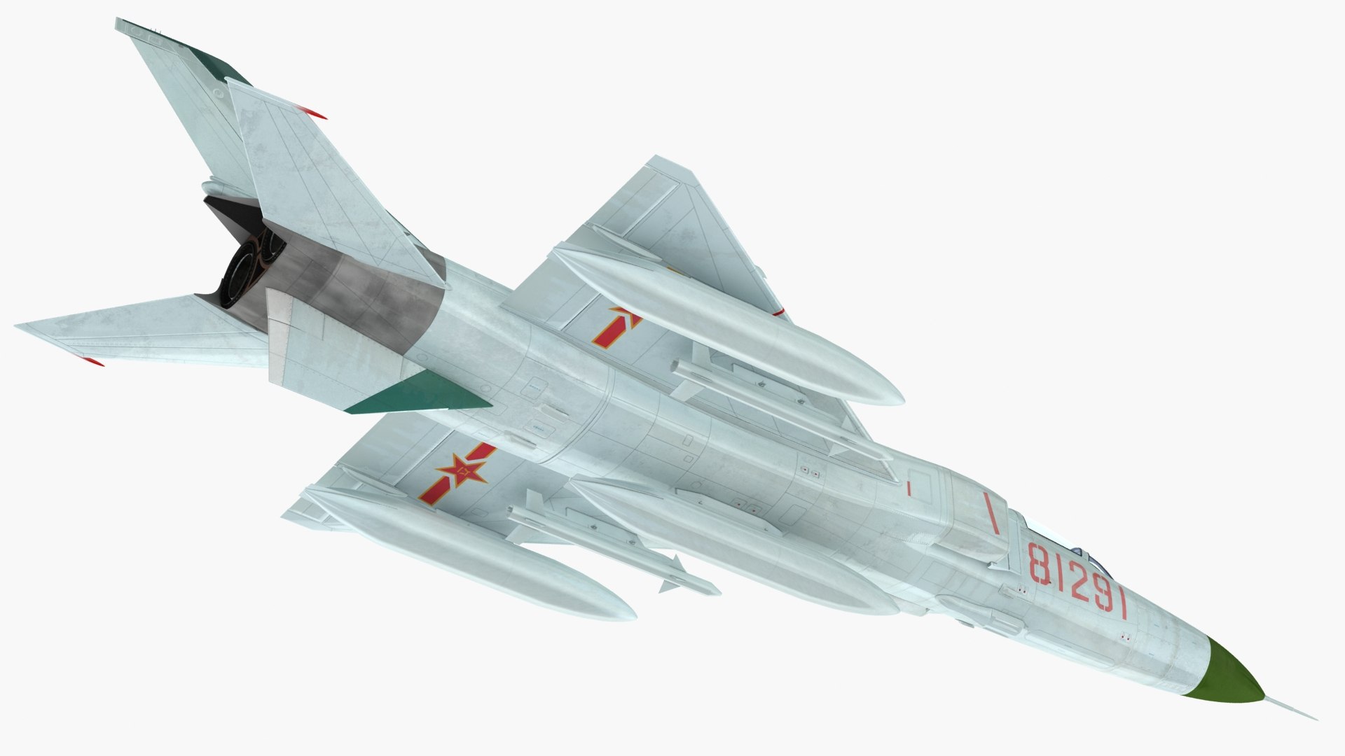 3D Jh-7 Jh-7a Jh Model - TurboSquid 1662350