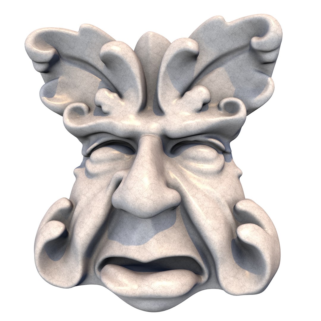 Green Man 2 3D Model - TurboSquid 2417033