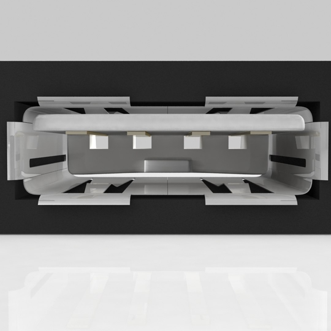 Usb Cable Female Connection 3d Model