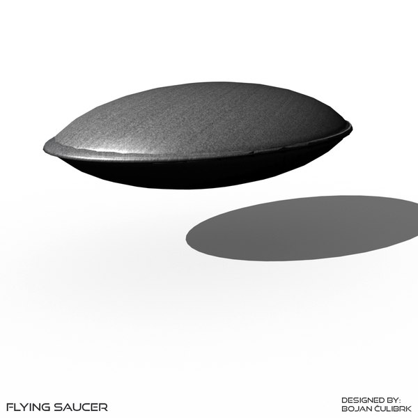 3d flying saucer set