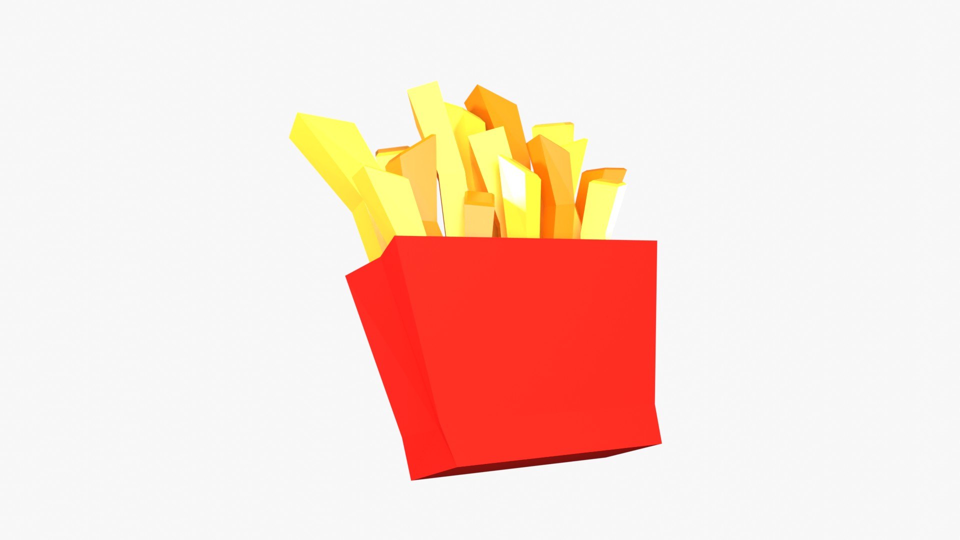 French Fries 3D Model - TurboSquid 2210057