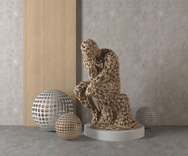 The Thinker 3D Models for Download | TurboSquid