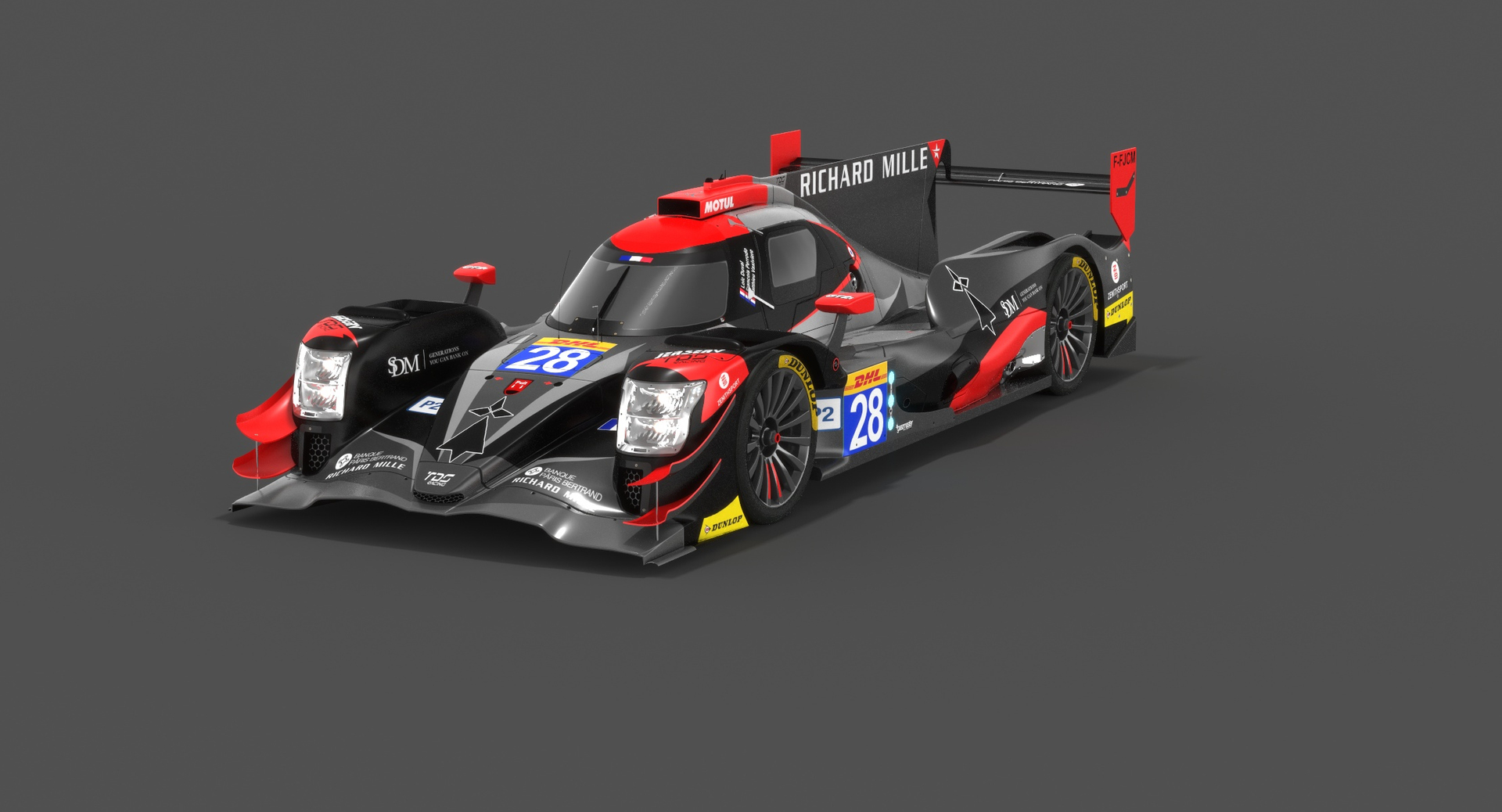 3D Tds Racing Oreca 07 Model - TurboSquid 1293057