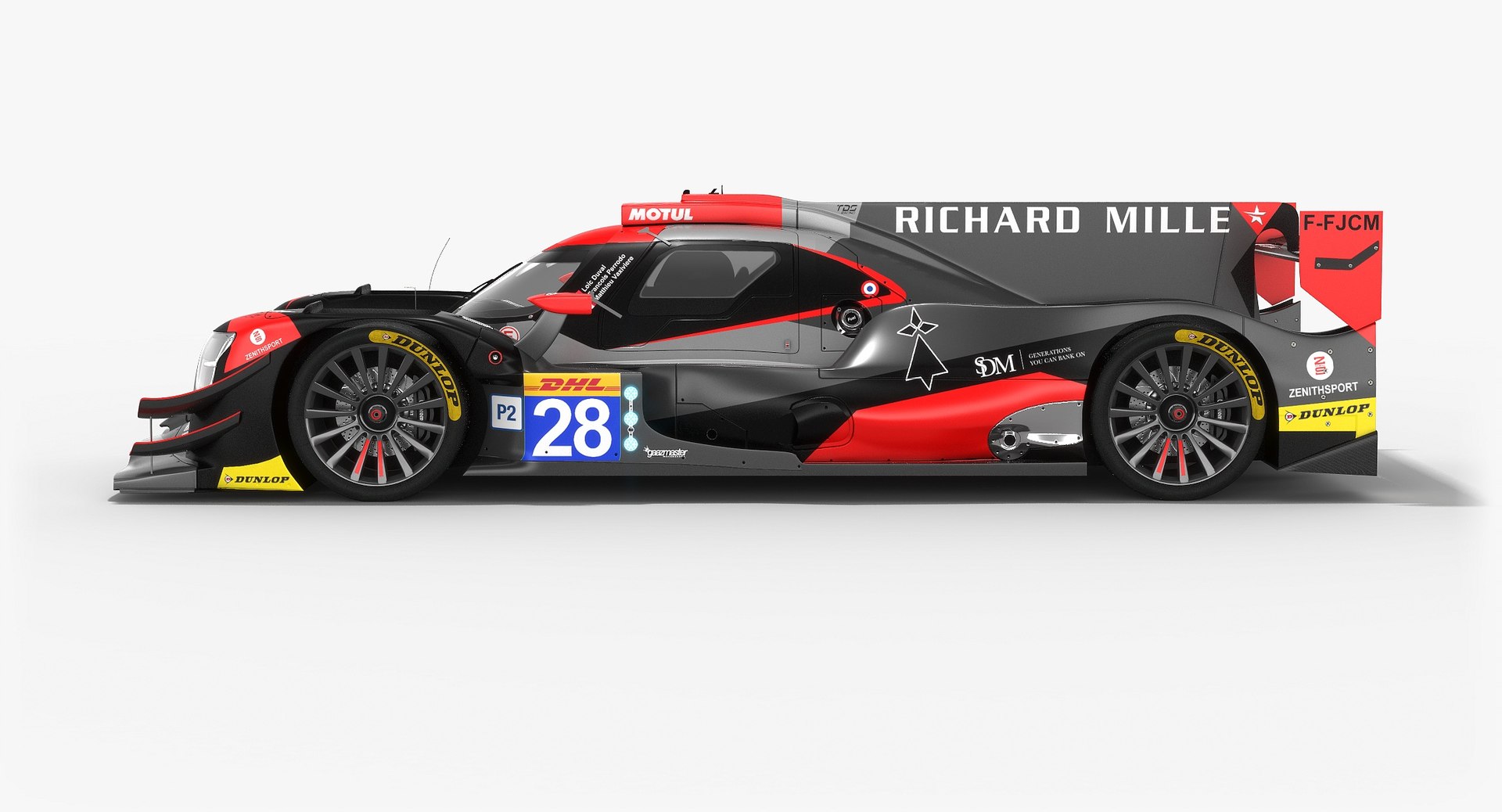 3D Tds Racing Oreca 07 Model - TurboSquid 1293057