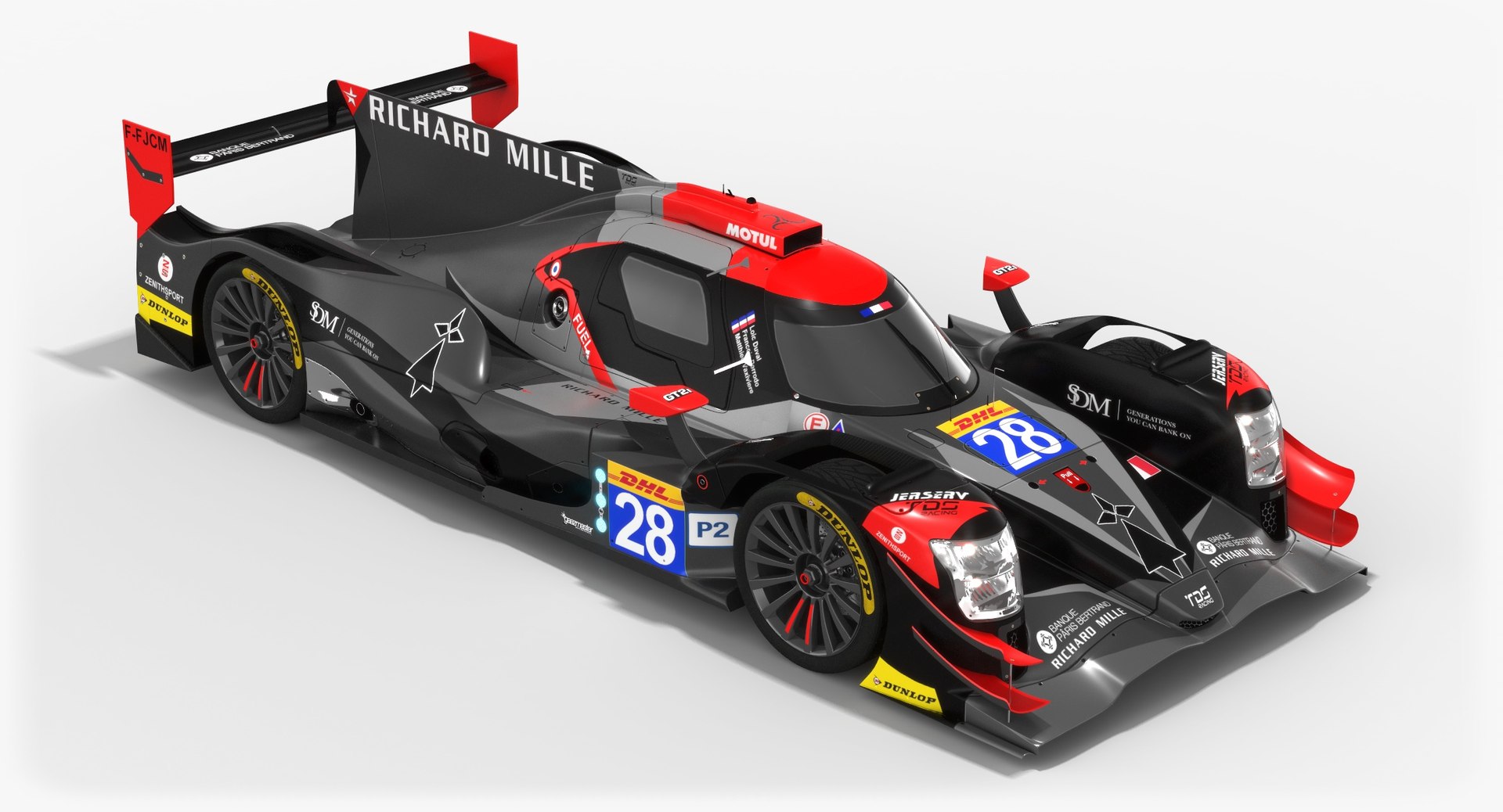 3D Tds Racing Oreca 07 Model - TurboSquid 1293057