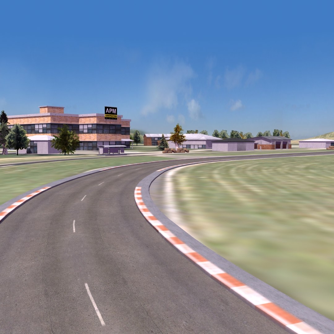 3ds Max Race Track