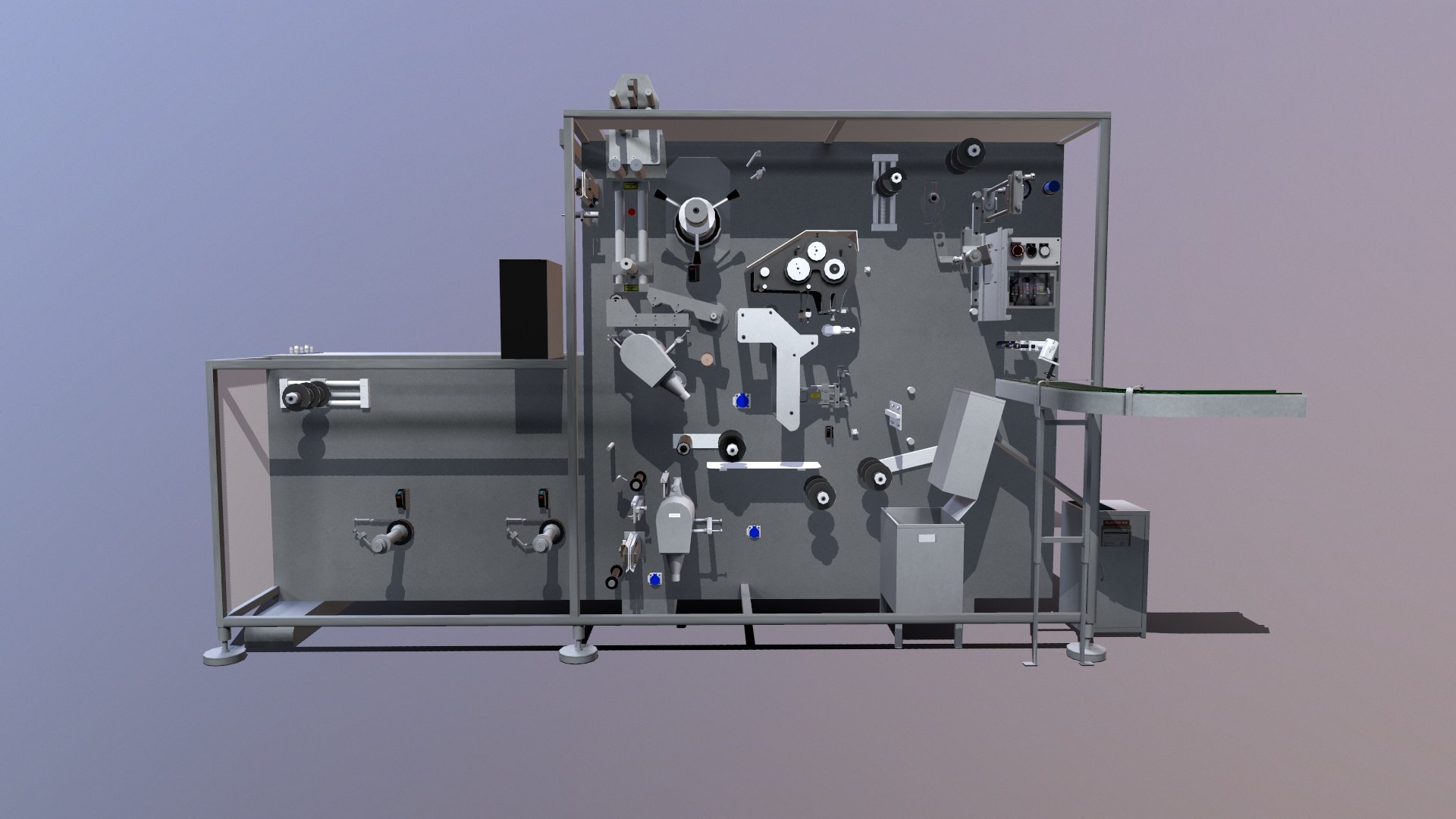 3D Blister Machine - TurboSquid 2287291