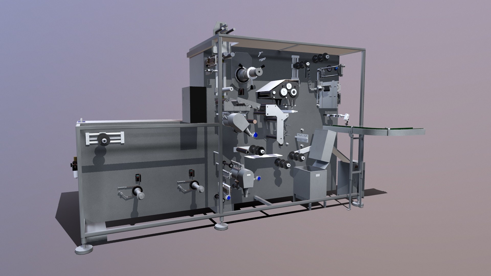 3D Blister Machine - TurboSquid 2287291