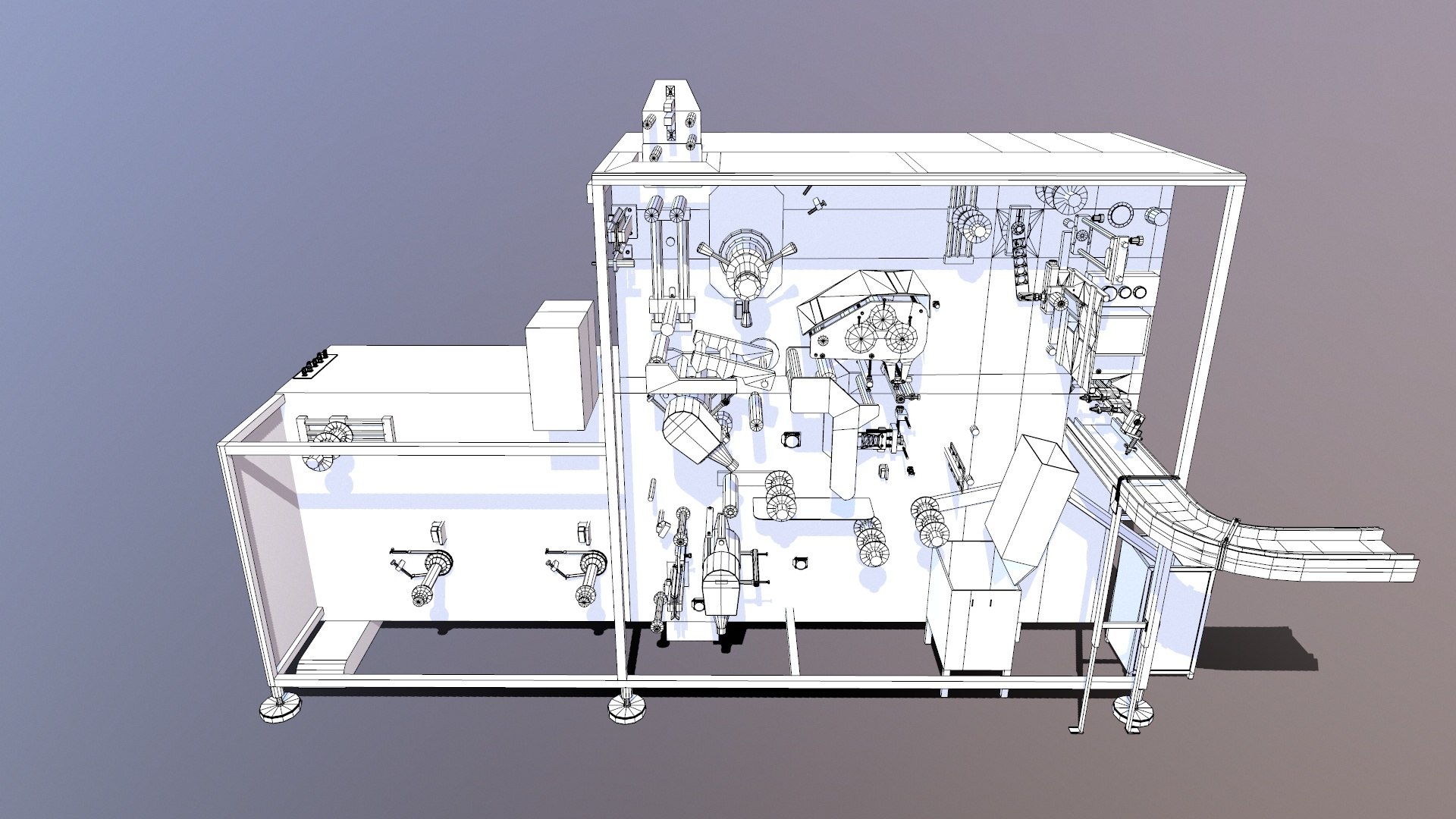 3D Blister Machine - TurboSquid 2287291