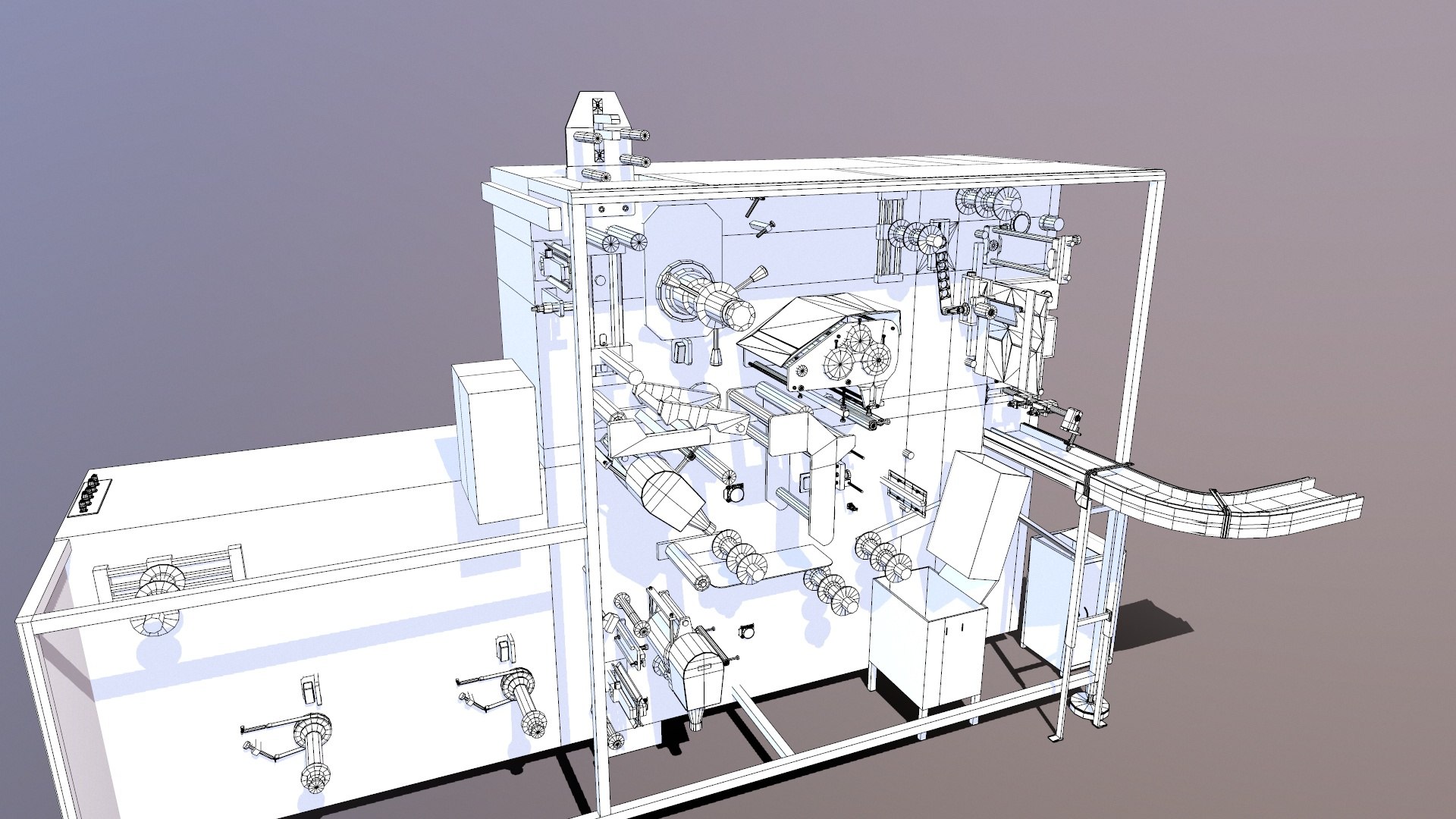 3D Blister Machine - TurboSquid 2287291