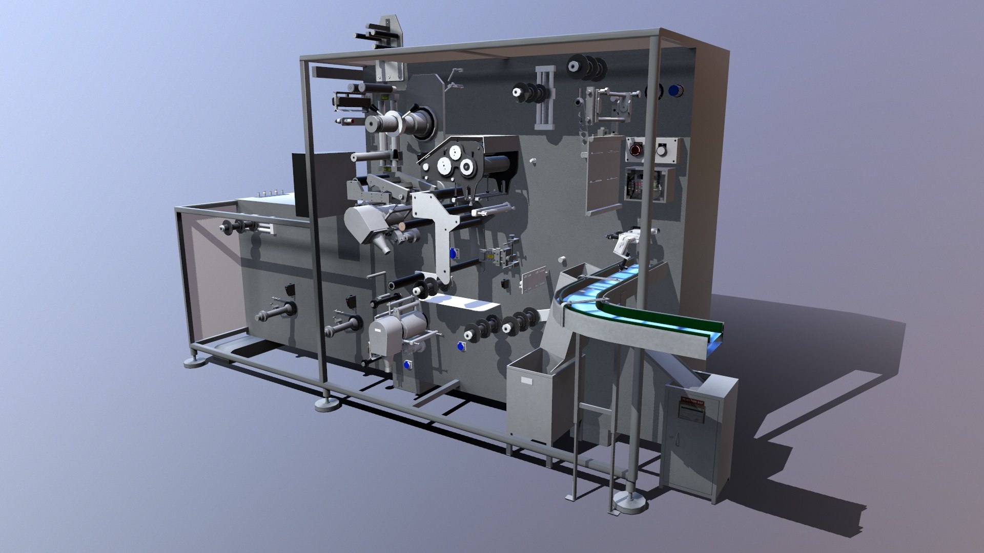 3D Blister Machine - TurboSquid 2287291